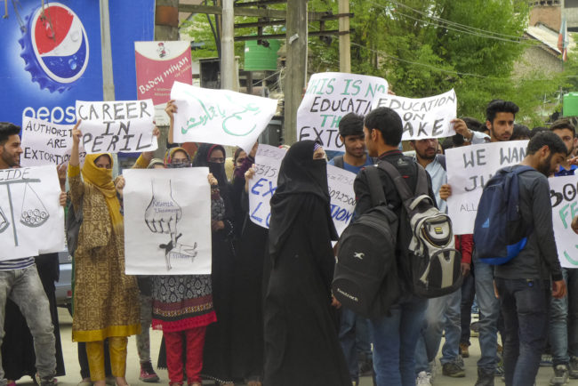 Q&A: Kashmiri Independence Leader Touts Protests, Though Sometimes ...