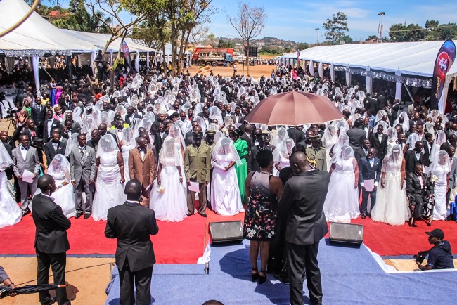 Couples Married in Mass Wedding in Uganda