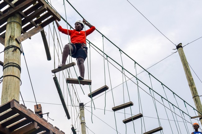 Completing a Challenging Sport in Uganda