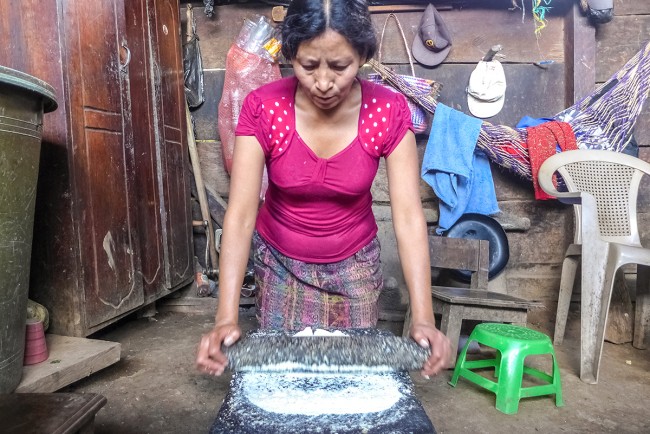Guatemalan Makes Cheese With Family