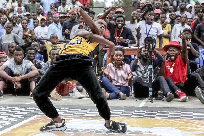 Competing in a DRC Dance Battle