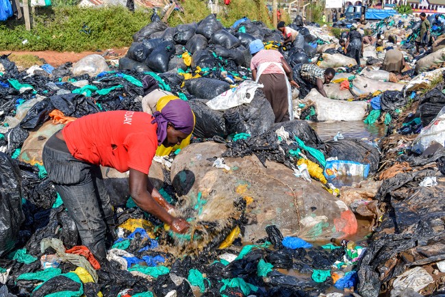 Washing Plastic Bags Before Recycling