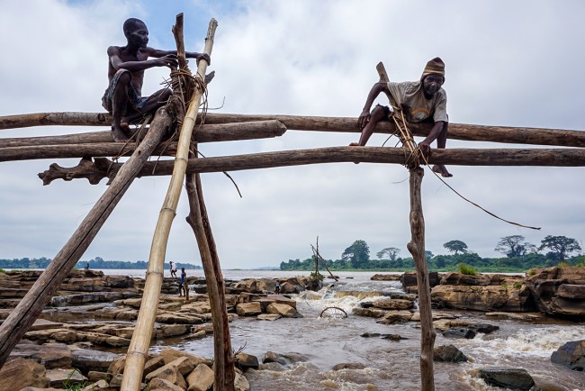 Fishing the Traditional Way in DRC