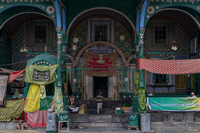 A Sufi Shrine in Srinagar