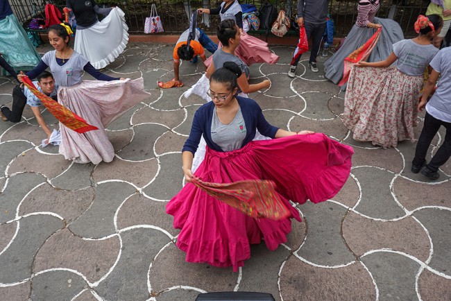 Mexican Dance Group Performs