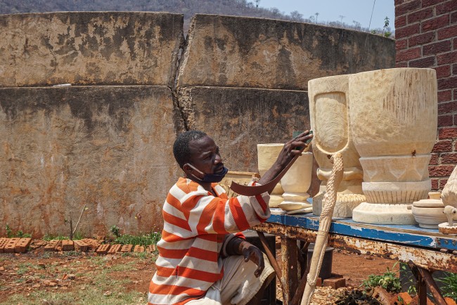 At Mutare Farm Prison, Art Provides a Pastime