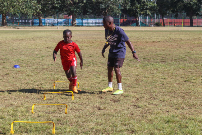 During Pandemic, Coach Makes Football a No-Contact Sport