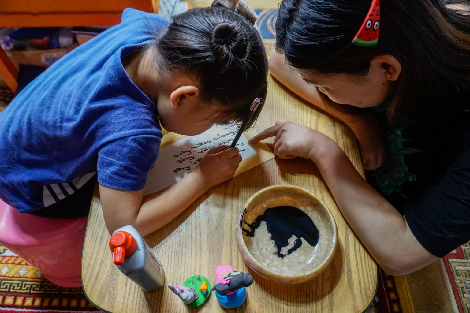 Sisters Practice Traditional Script | Global Press Journal